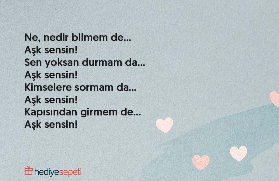 Romantik Aşk Şiirleri | Kısa ve Uzun En Güzel Aşk Şiirleri | Hediye Sepeti